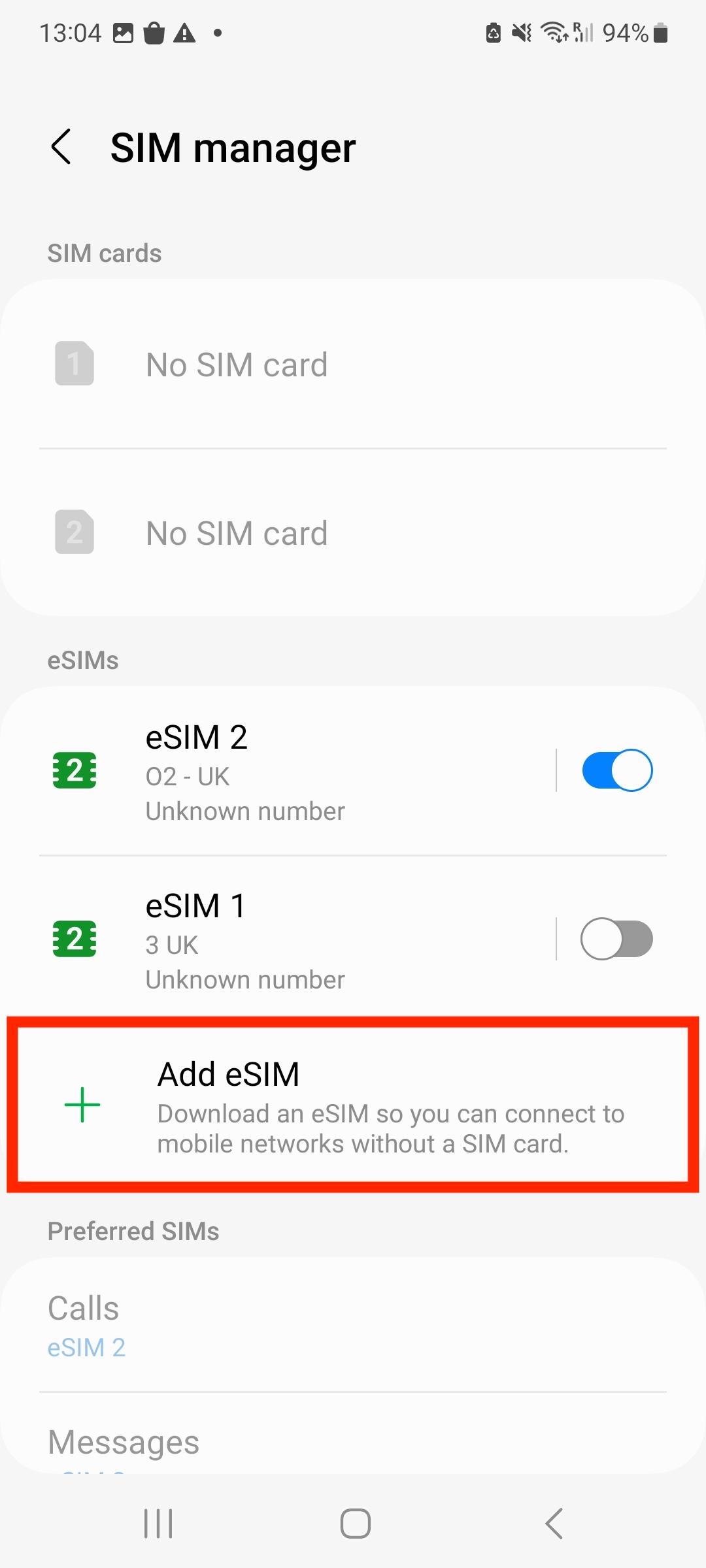 How to install an eSIM using a QR Code on Samsung Devices – Breeze eSIM
