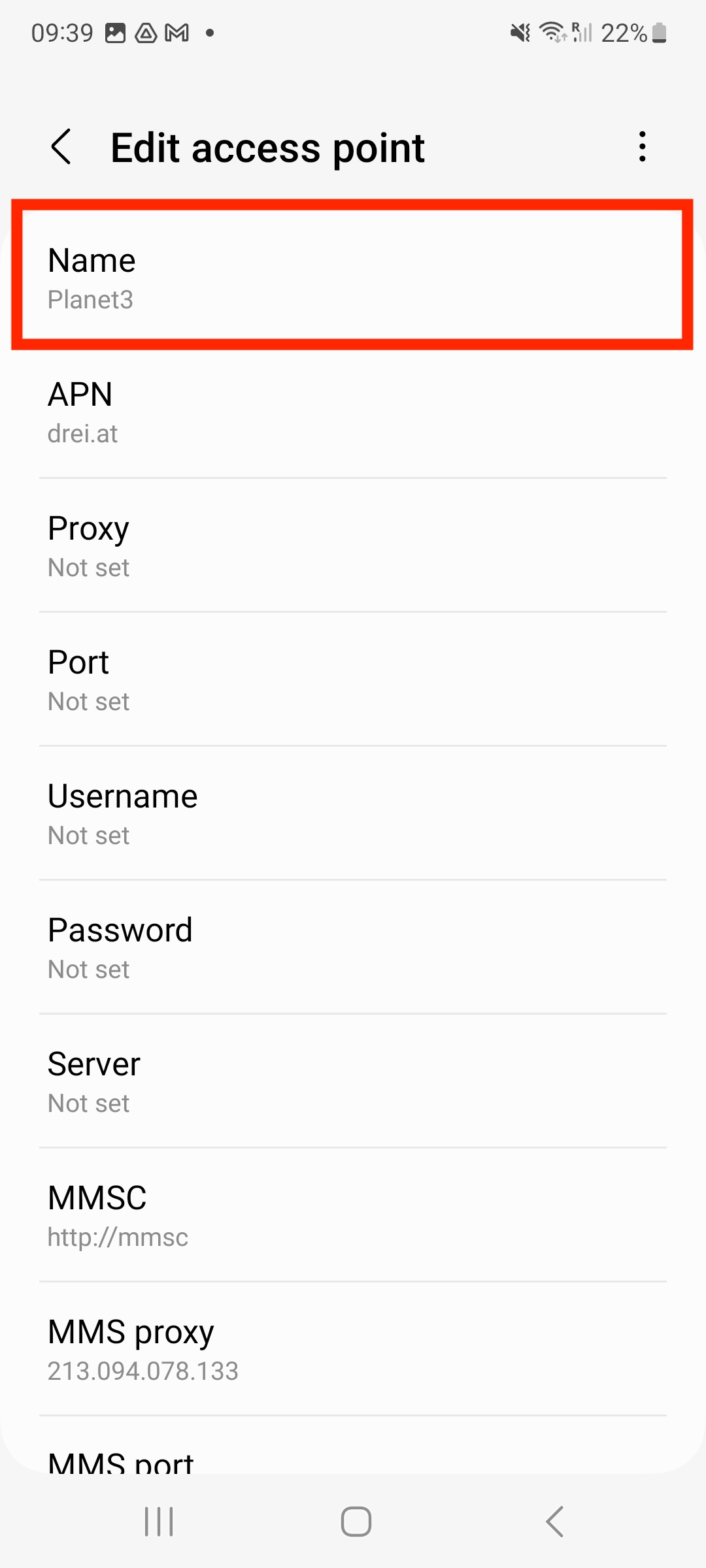 Set up an APN on Samsung Devices – Breeze eSIM