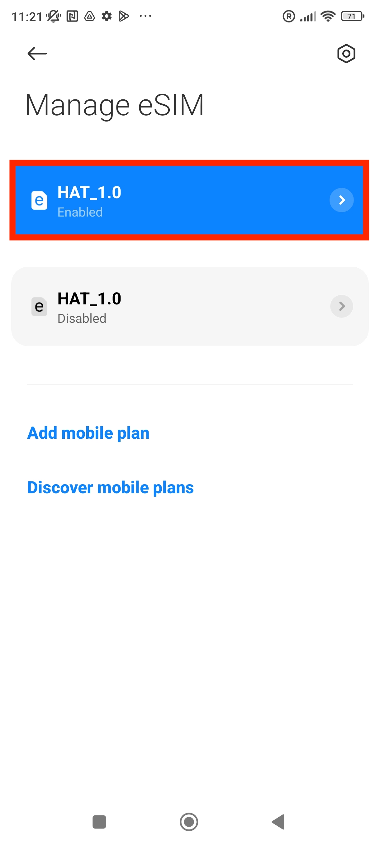 Locate ICCID (eSIM Serial Number) on Xiaomi Devices – Breeze eSIM